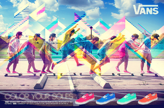 Vans Shoes Skate Ad - Digital Arrieta
